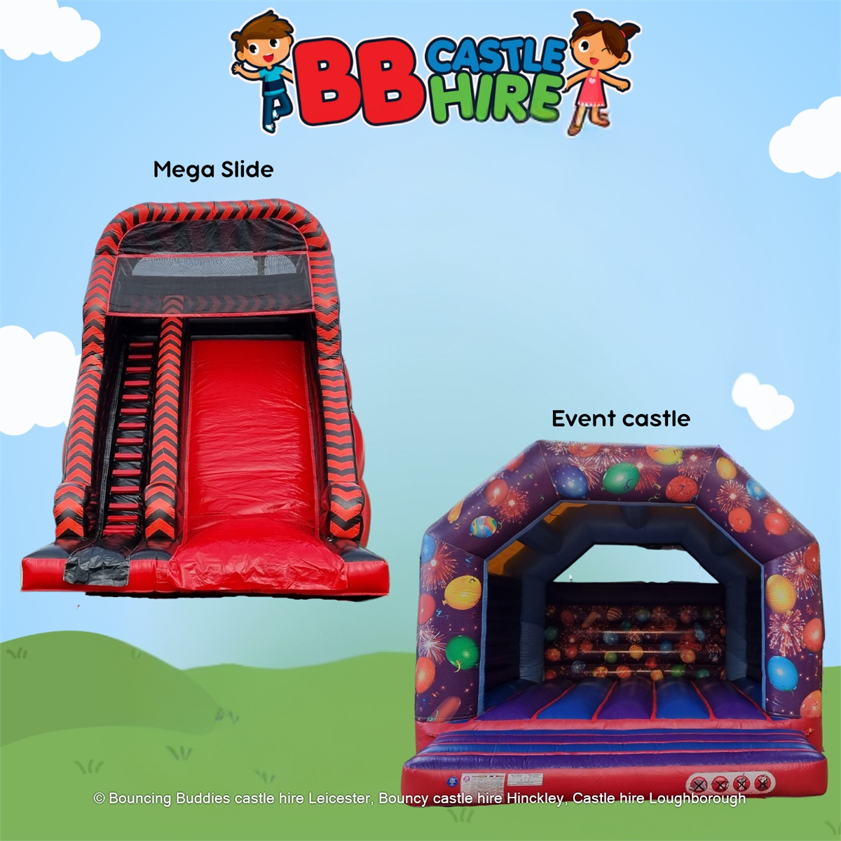 Adult Bouncy castle hire Leicester