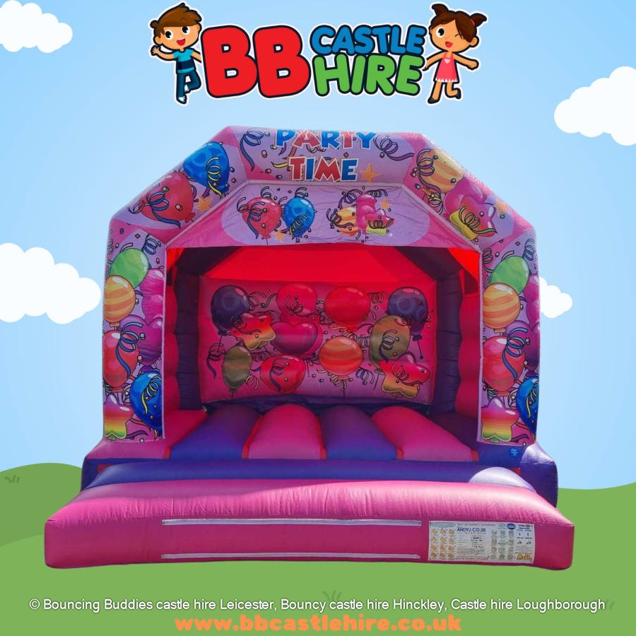 Pink Party Time - Best Bouncy castle Hire, Inflatable slide hire, Photo ...